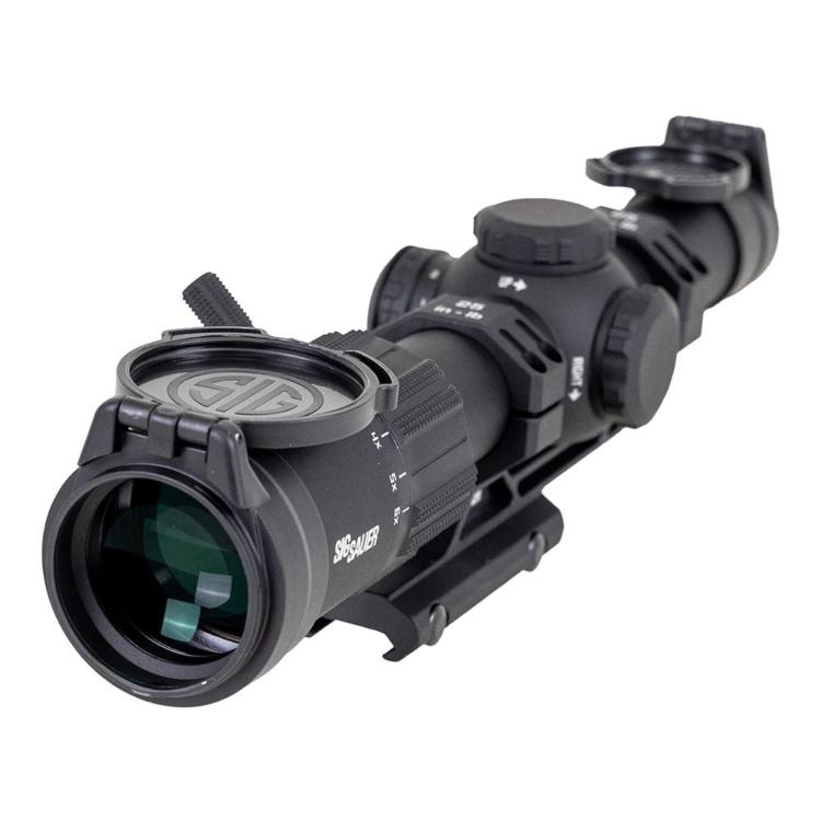 Sig Sauer Tango-MSR Rifle Scope 1-6x24 30mm SFP Hellfire FL-6 MOA Illum ...