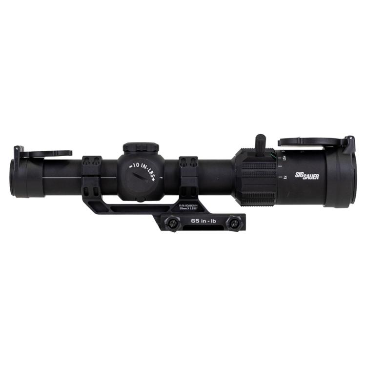 Sig Sauer Tango-MSR Rifle Scope 1-6x24 30mm SFP Hellfire FL-6 MOA Illum ...