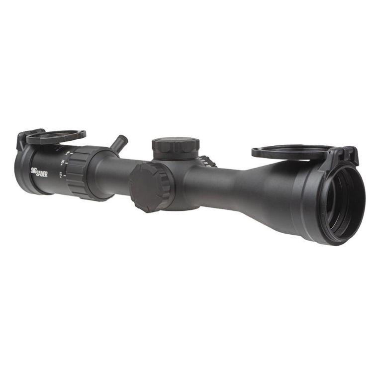Sig Sauer Whiskey 4 Low Profile Rifle Scope 3-12x44 30mm SFP Hellfire ...