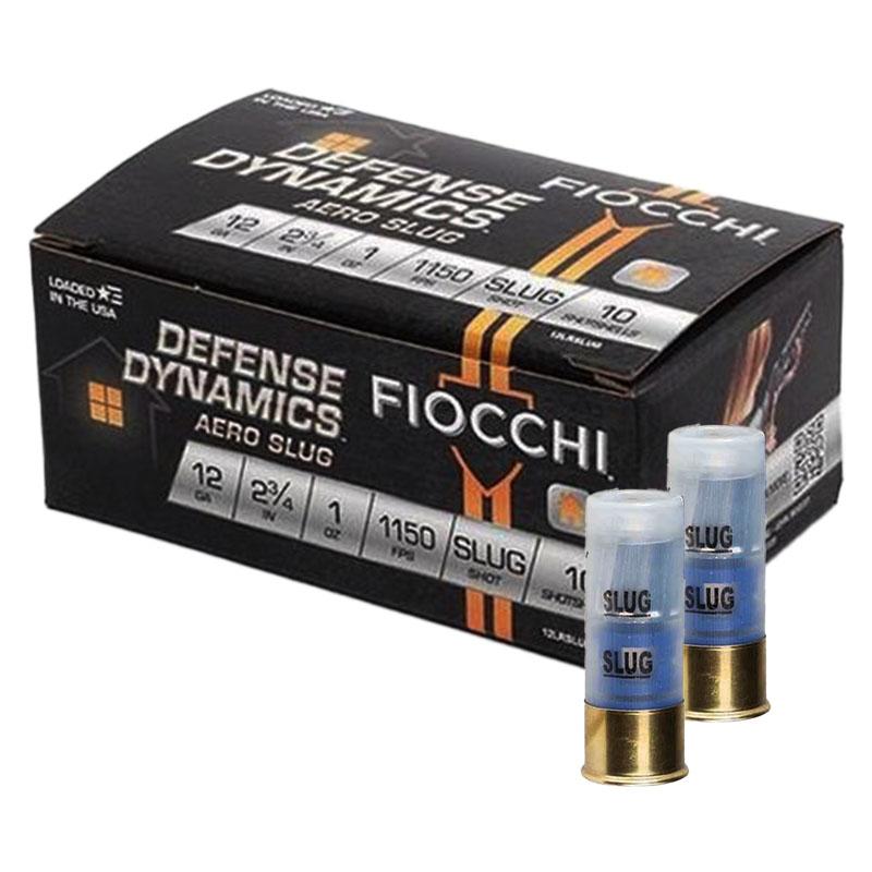 Fiocchi Low Recoil Rifled 12 Gauge Slugs