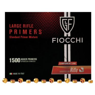 Fiocchi 535LR Large Rifle Primers – Bulk 1500 Count Pack