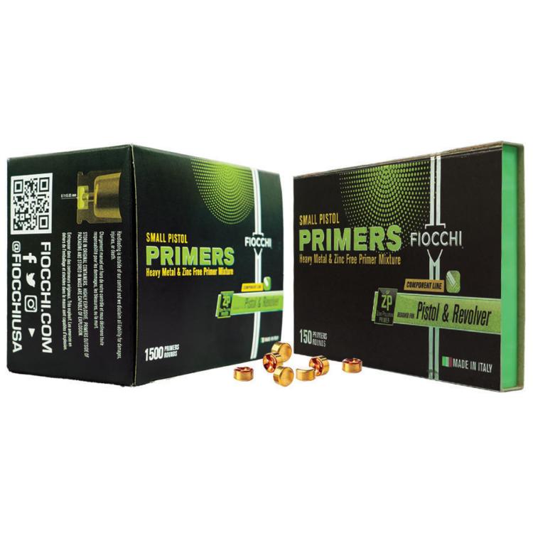 Fiocchi Zero Pollution Small Pistol Primers 1500 ct | Natchez