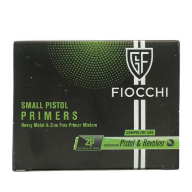 Fiocchi Zero Pollution Small Pistol Primers 1500/ct
