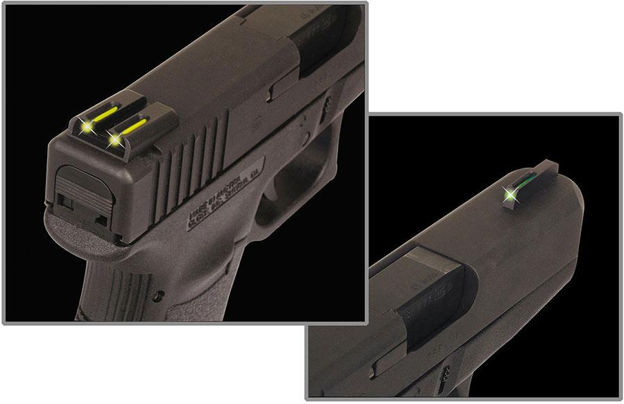 Truglo TFO Tritium/Fiber-Optic Day/Night Sights Fits Novak 1911...