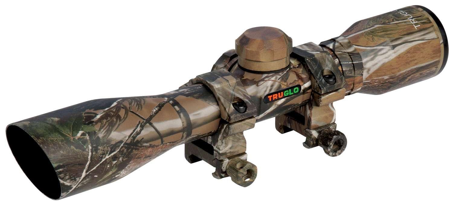 Truglo Compact Rimfire & Shotgun Rifle Scope - 4x32mm Diamond B...