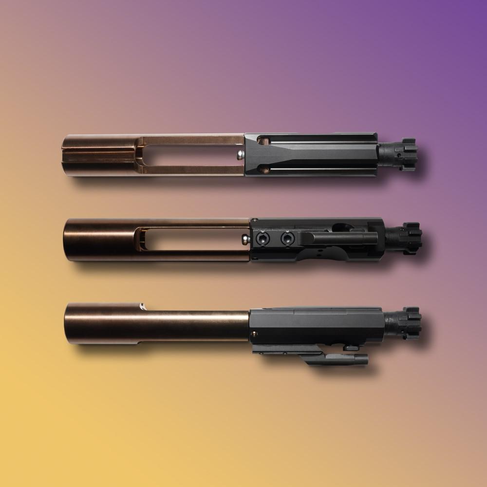 Q Honey Badger Bolt Carrier Group Stainless Steel Black Nitride Scar ...