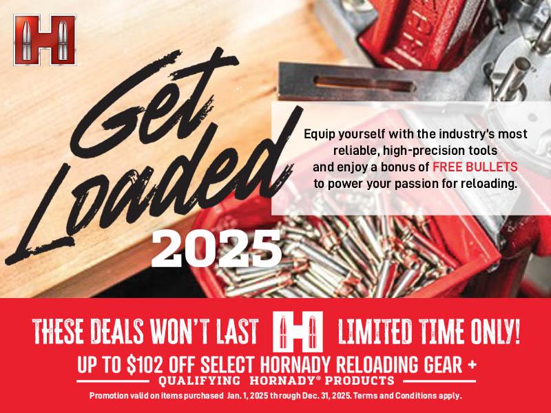 Rebate - Hornady Get Loaded - 2025